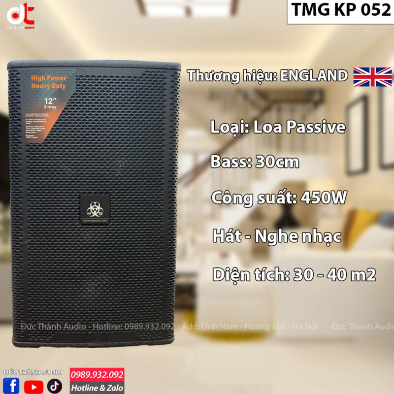 Loa Full TMG KP052 Cao Cấp Full VAT