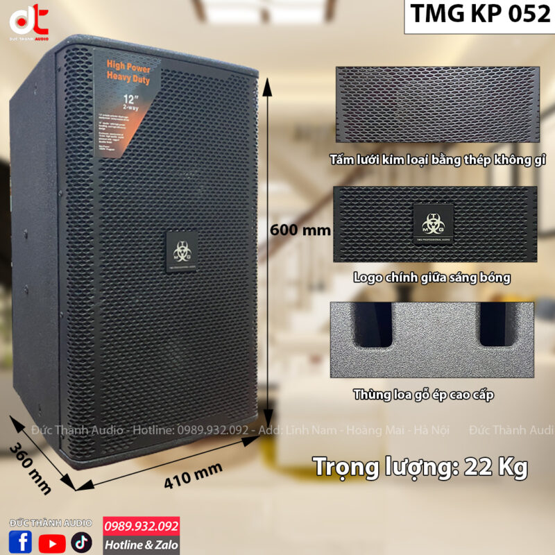 Loa Full TMG KP052 Cao Cấp Full VAT